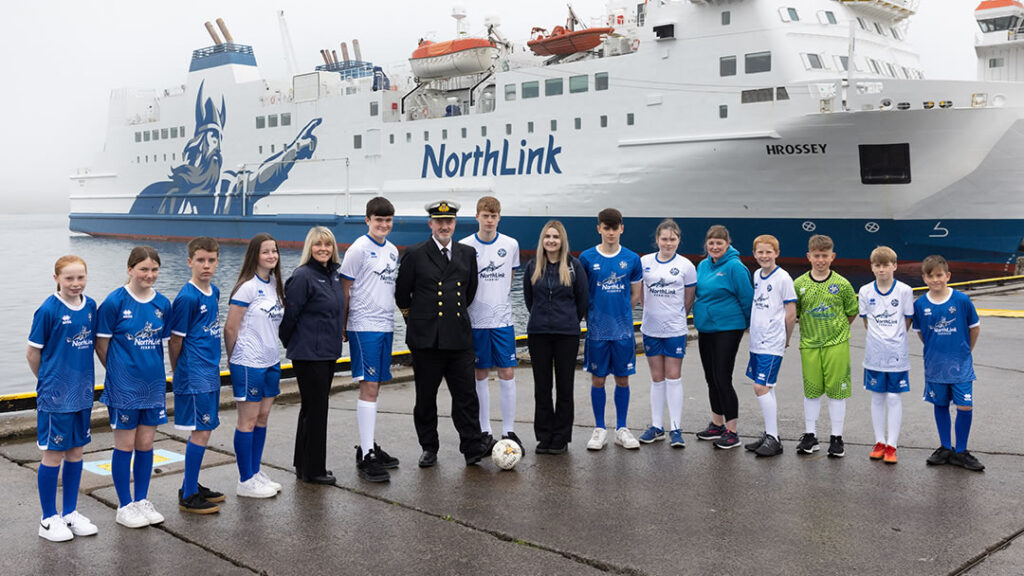 Shetland Football scores sponsorship from NorthLink | NorthLink